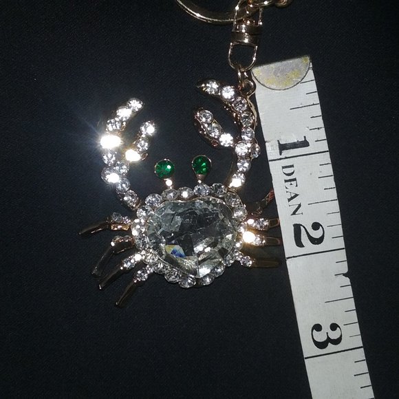 Ella & Elly | Accessories | Ella Elly Key Ringpurse Crab Charm Nwt ...